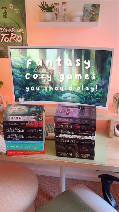 Fantasy Cozy Games 🐉⚔️🔮 #cozydesksetup #cozygames - YouTube