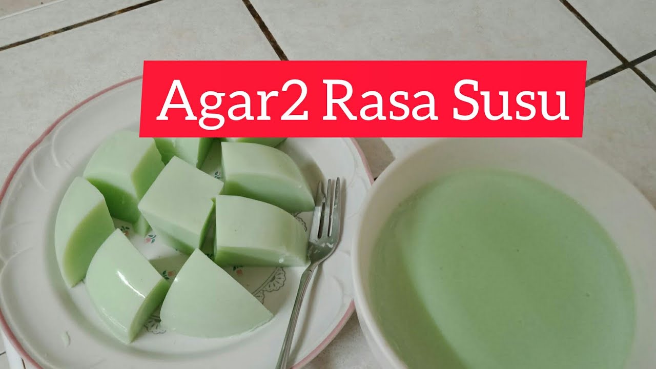 Masak Agar2 Rasa Susu - YouTube