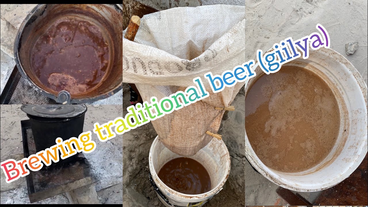 Vlog: Brewing Traditional beer (giilya) just by watching @Simply_Miaa ...