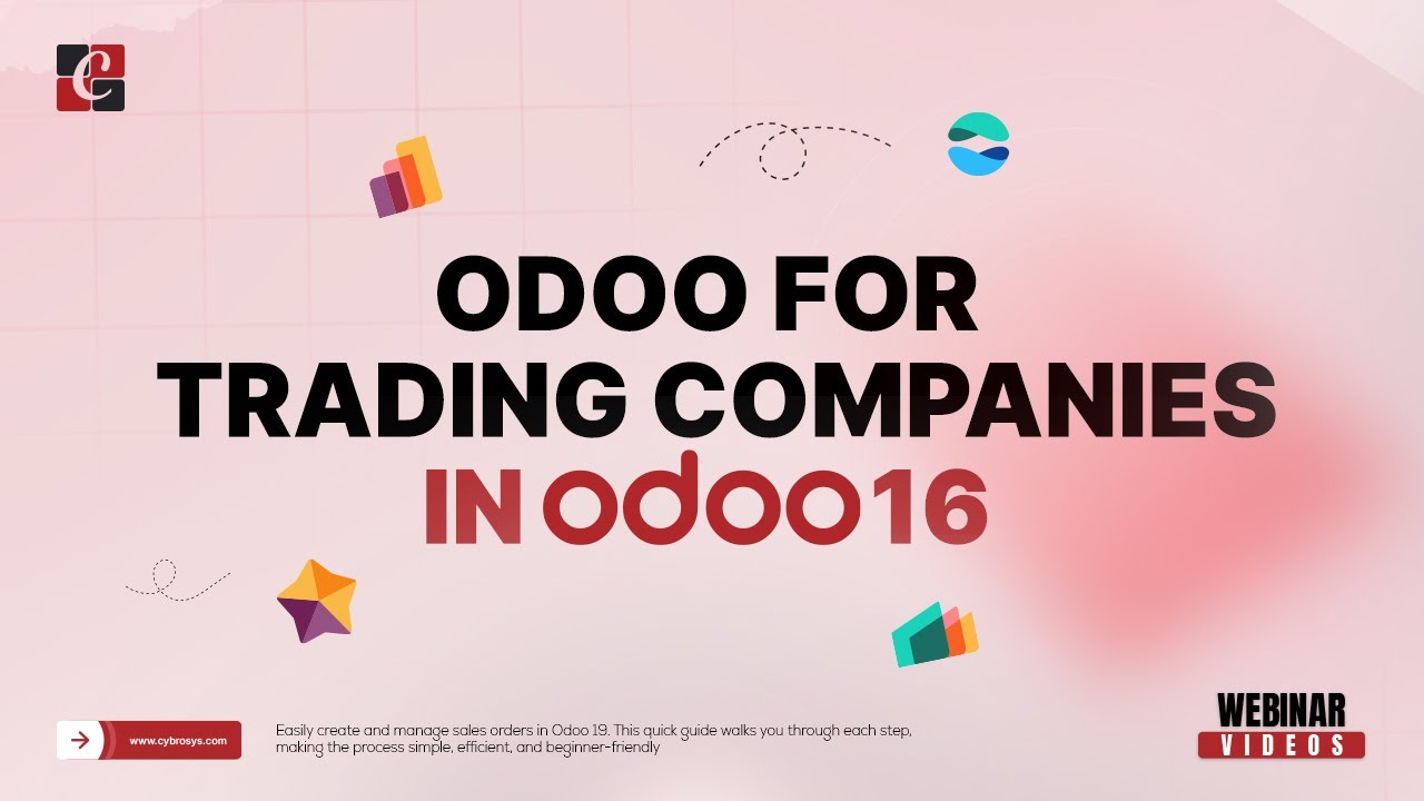 Odoo For Trading Companies: Odoo 16 Webinar 2023 | Manage Your Trading ...