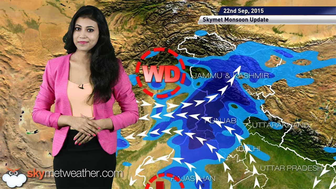 Weather Forecast for September 22, 2015 - Skymet Weather - YouTube