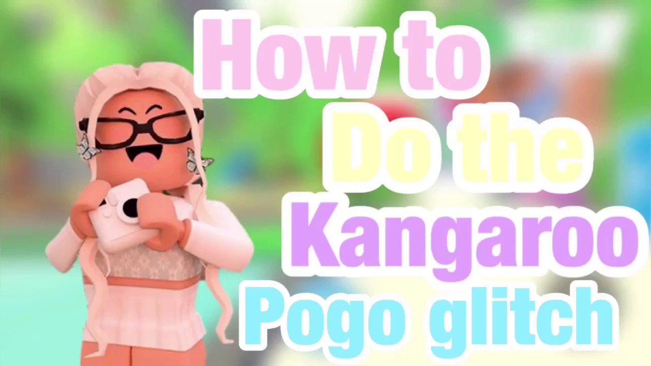 How to do the kangaroo pogo glitch - YouTube