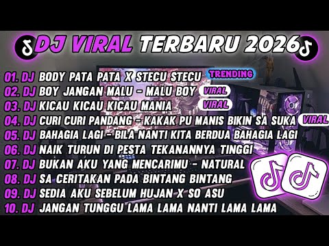 DJ TIKTOK TERBARU 2026-🎵DJ BODY PATA PATA X STECU STECU 🎵DJ KAKA PU MANIS BIKIN SA SUKA FULL ALBUM