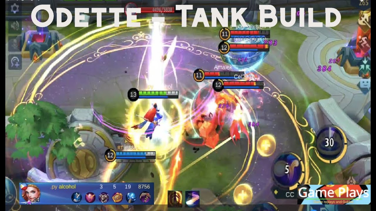 Odette Tank Build Live Rank Gameplay - YouTube