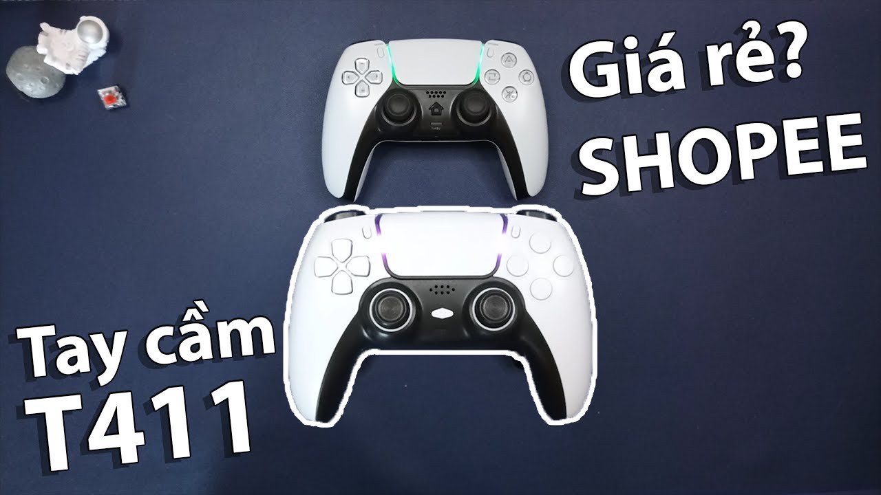T411 | Hồn Ps4 ngoại hình Ps5, có thêm tính năng? Mở hộp tay cầm P4 ...
