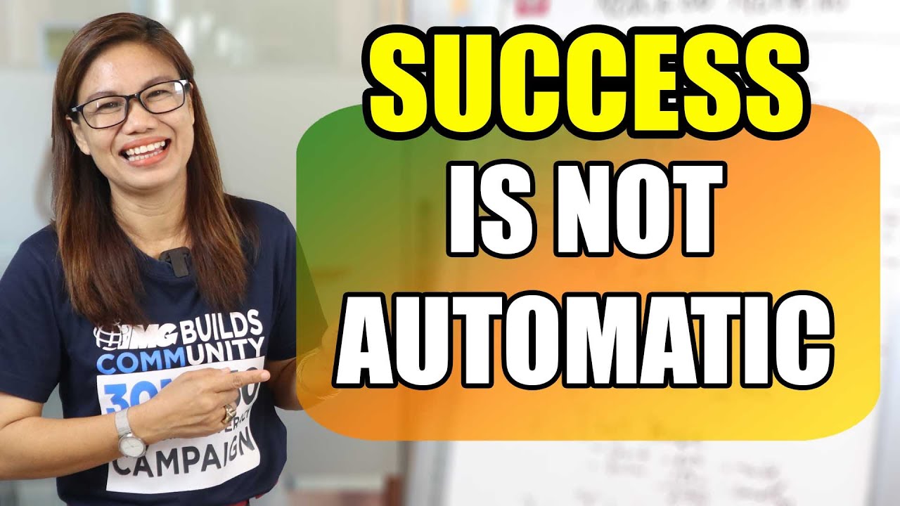 SUCCESS IS NOT AUTOMATIC - YouTube
