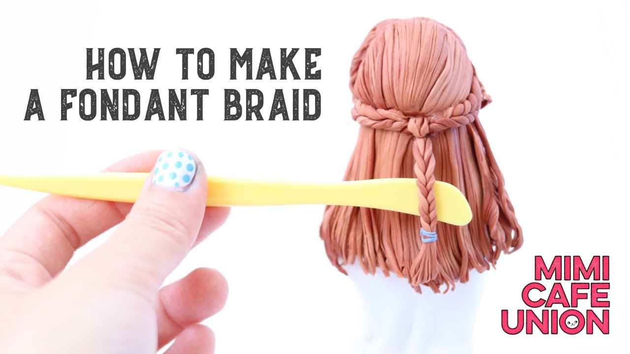 How to make a Fondant Braid - YouTube