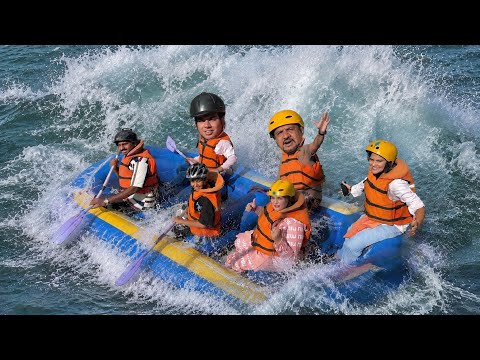 Boat Rafting In River 😁 Mamu Family 