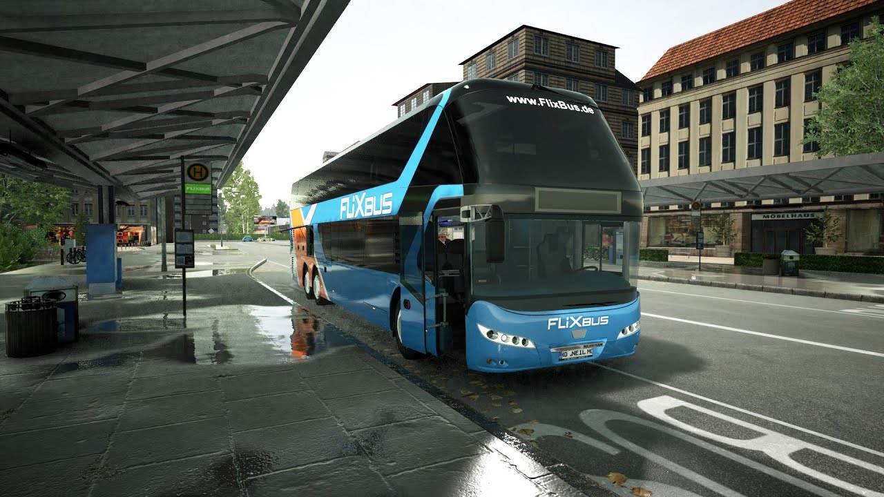 Fernbus Sim. Gameplay. to berlin. - YouTube