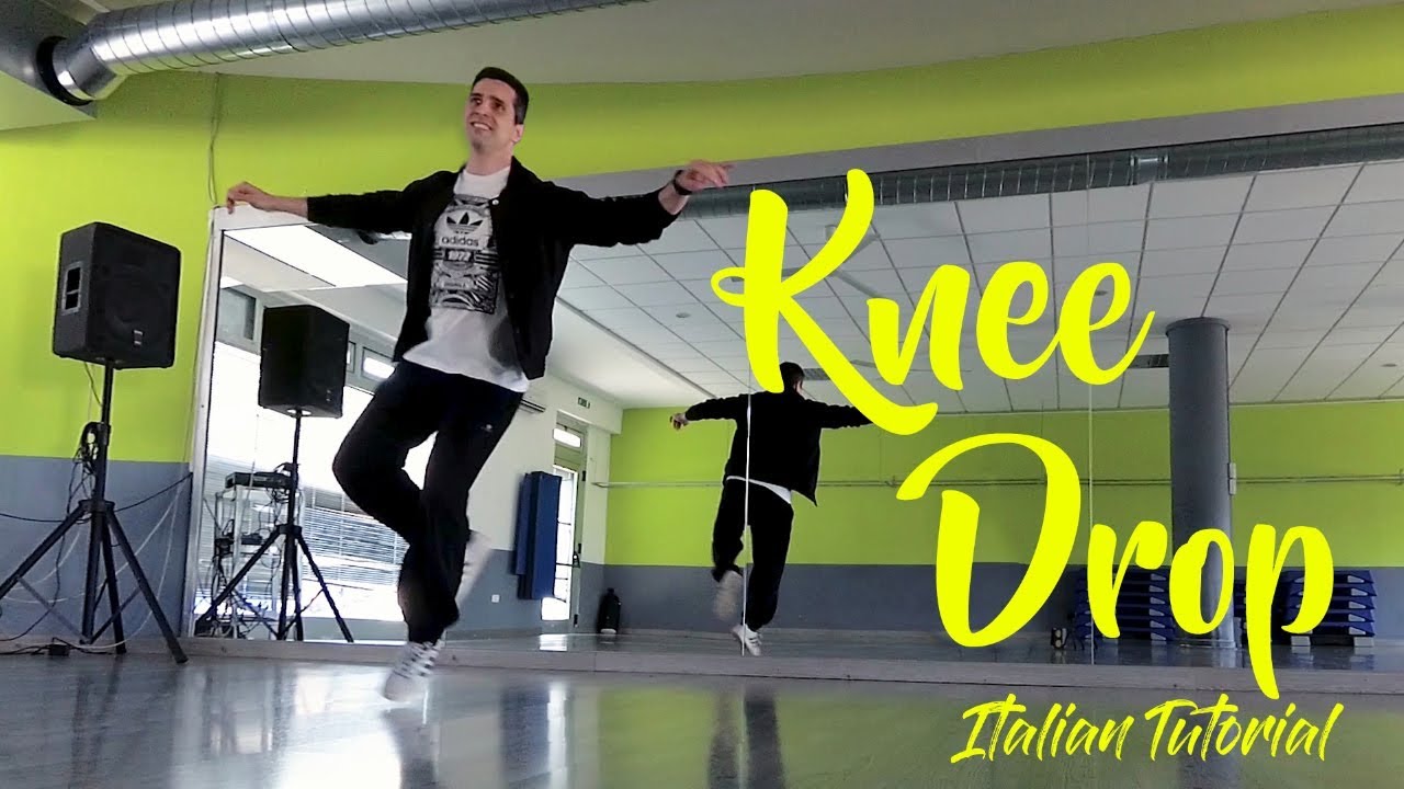 Dance Moves Tutorial - Knee Drop (Cavatappi) Italian - YouTube