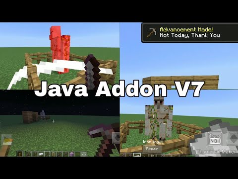 Java Addon V7 For Mcpe 1.18 - YouTube
