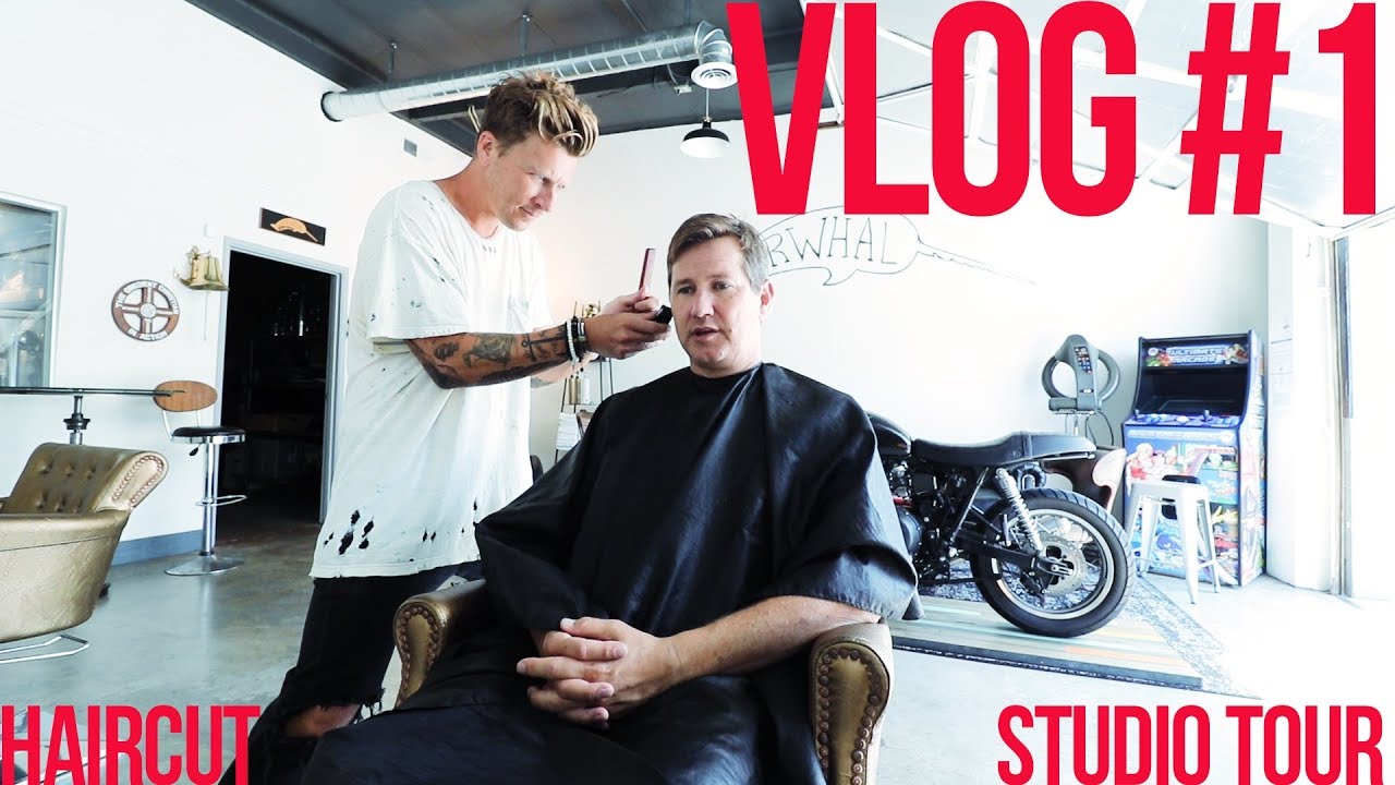 Vlog #1. Haircut & Studio Tour - YouTube