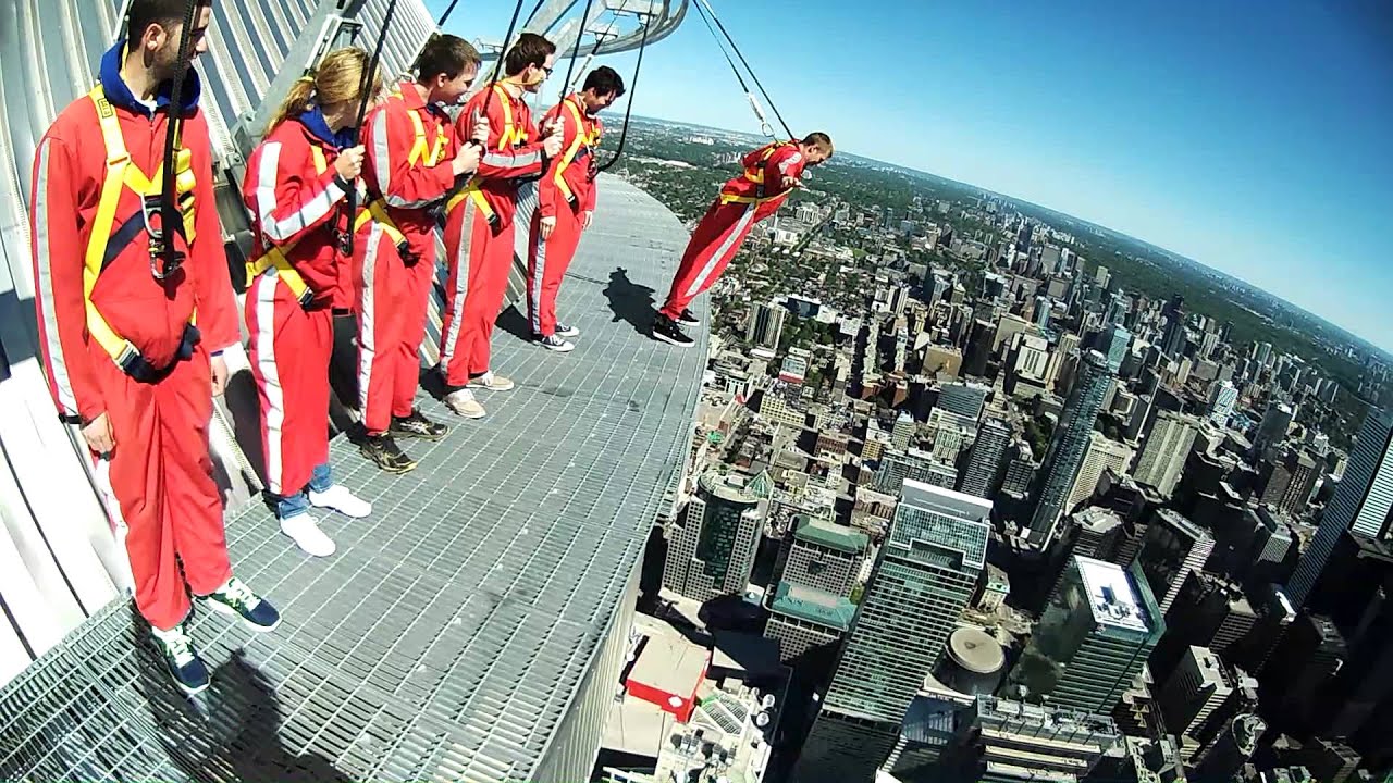 CN Tower EdgeWalk May 26 9003 - YouTube