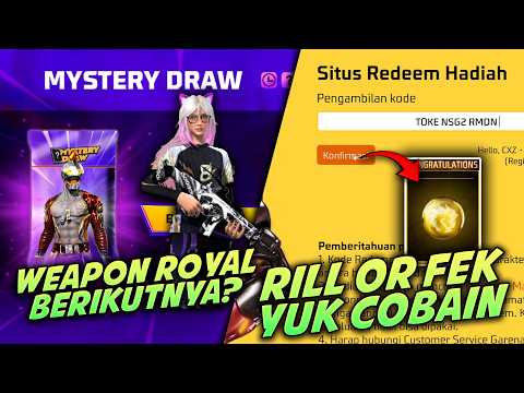 KODE REDEEM BATU SG2 LUMUT??? BOCORAN WEAPON ROYAL DAN ISI MISTERY DRAW BERIKUTNYA?