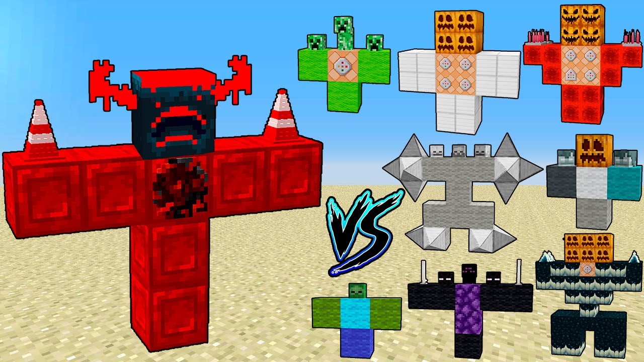 Sculk Devil vs All Bosses and Mutant Mobs - Fight Minecraft Battle - YouTube