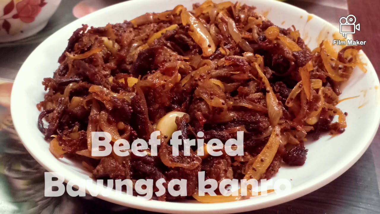 How to cook beef / Bawngsa siam dan / Beef fry / Beef fried /Beef soup ...