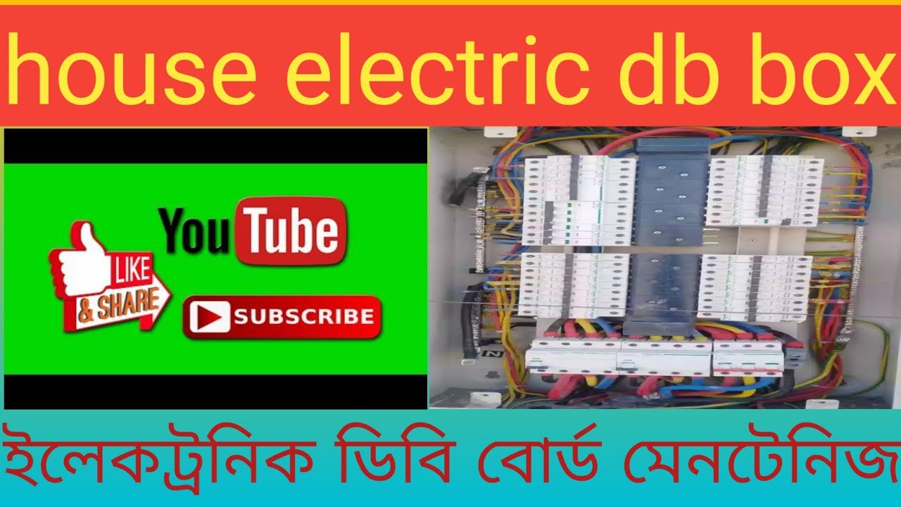 house electric db box - YouTube