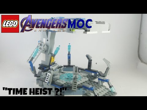 LEGO AVENGERS ENDGAME "TIME HEIST" (TIME MACHINE) || MOC REVIEW - YouTube