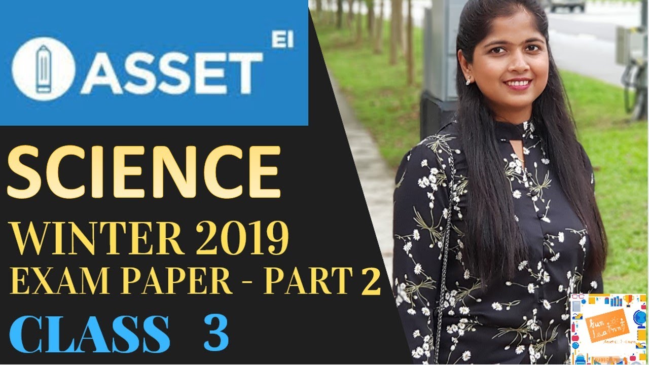 Asset Science - Class 3 - Exam Paper 2019 - Part 2 - YouTube