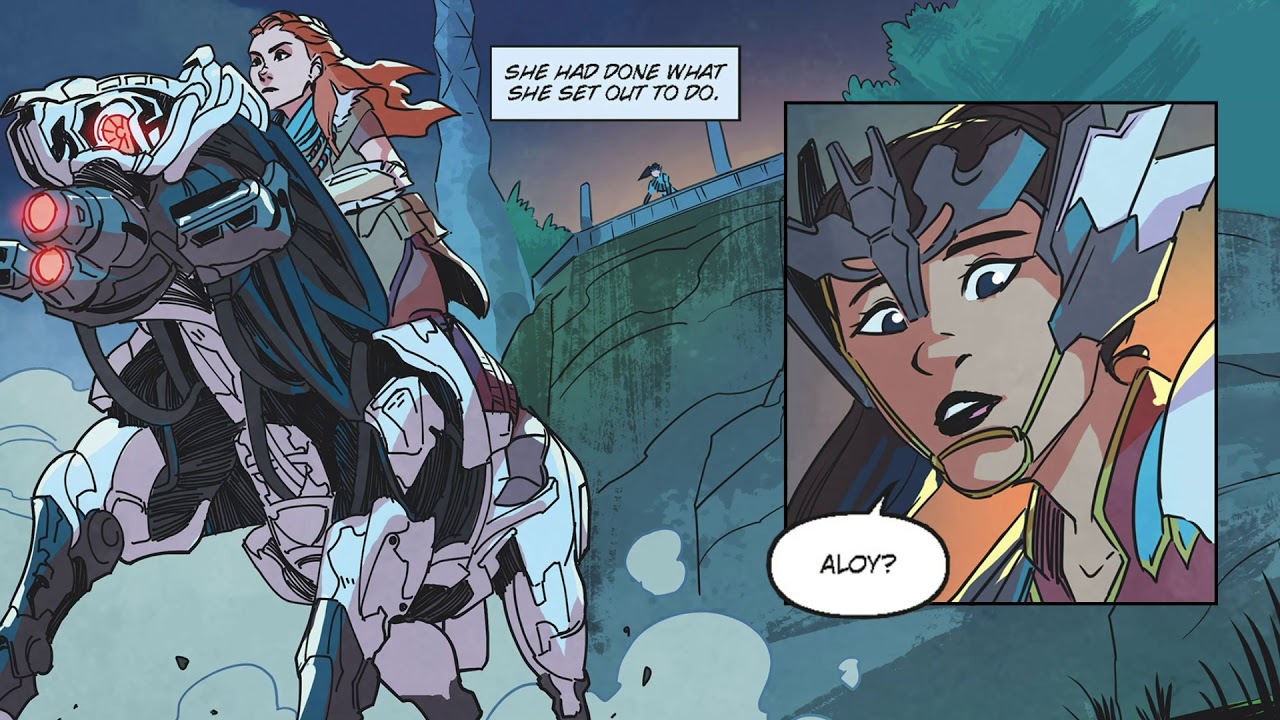 Horizon Zero Dawn Volume 1: The Sunhawk Graphic Novel - Available Now ...