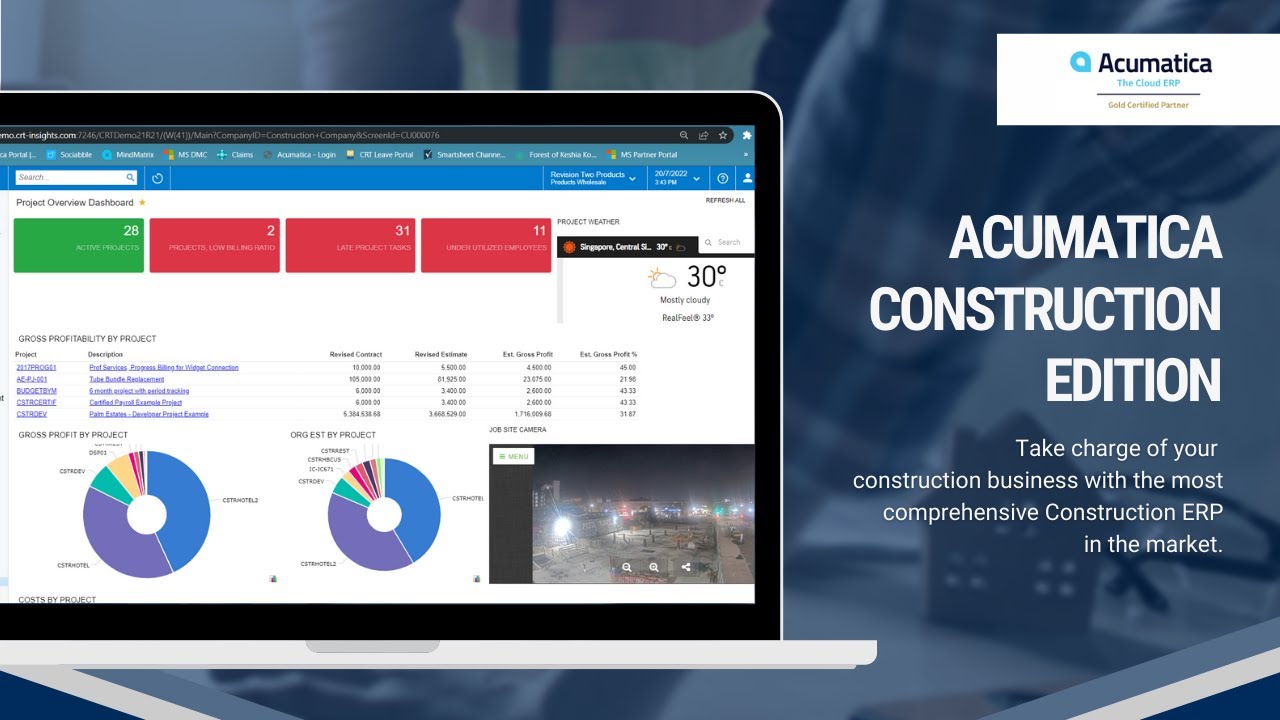Introducing the Acumatica Construction Edition - YouTube