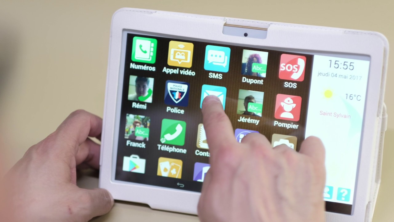 Ailyan présente la tablette senior Ergomind - YouTube