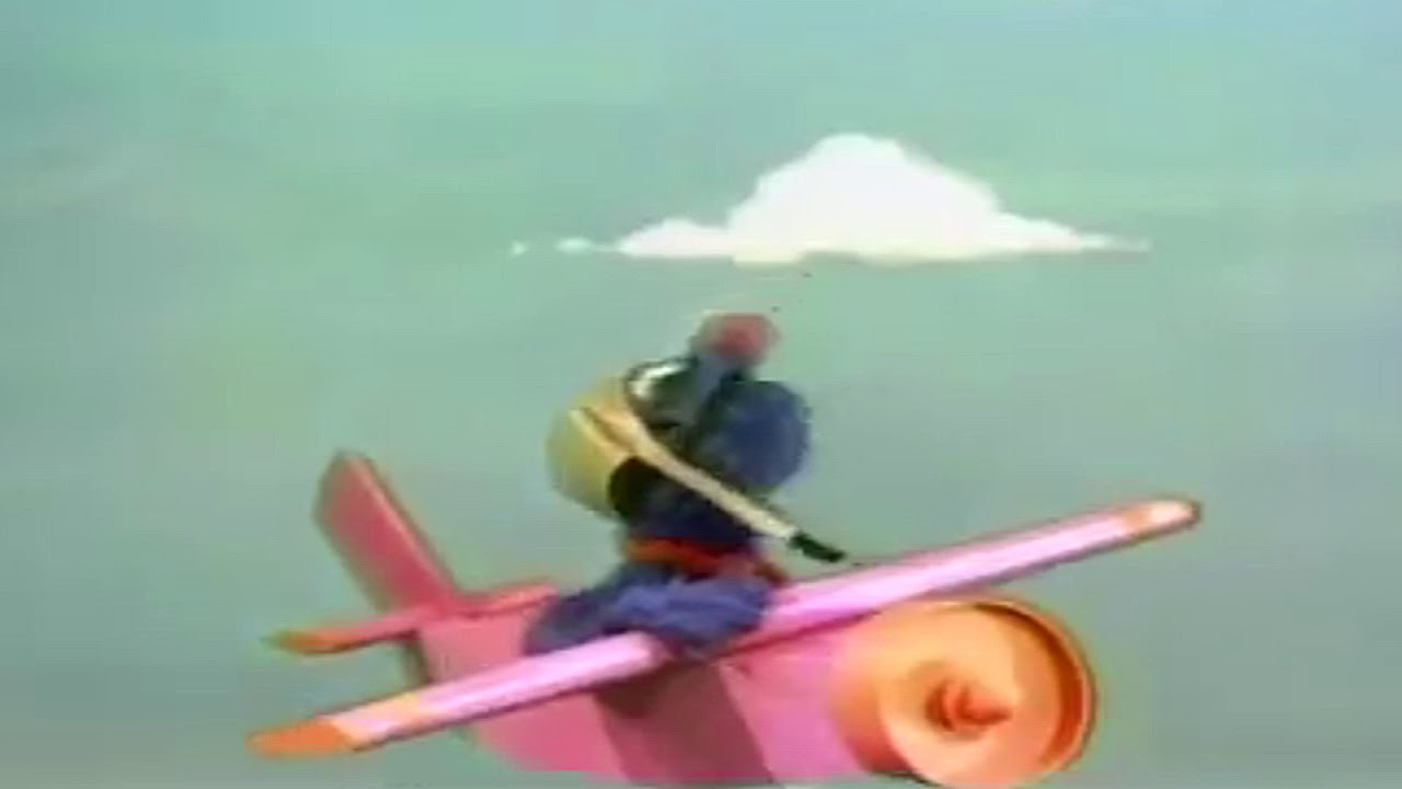 Classic Sesame Street - Grover demonstrates "Above" and "Below" in his ...