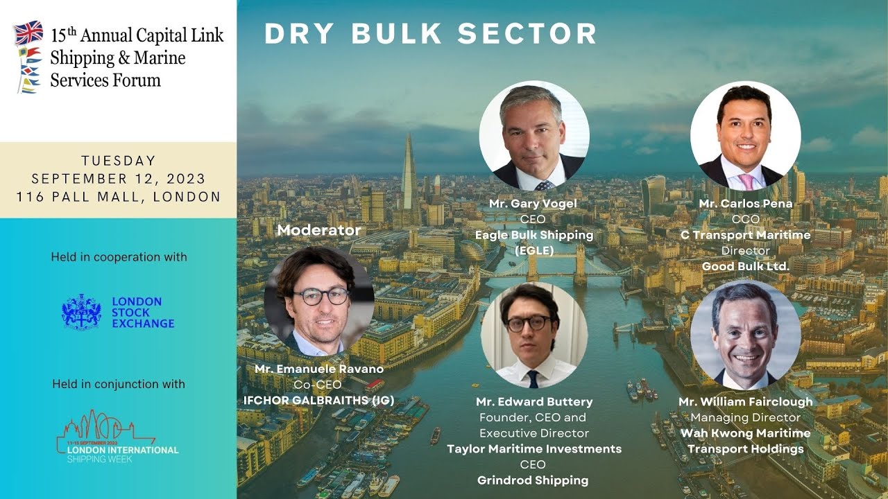 2023 15th Annual Shipping & Marine Services Forum - Dry Bulk Sector ...