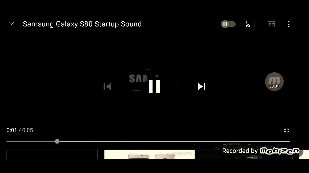 Samsung Galaxy S80 Startup Sound (S17/S17+) - YouTube