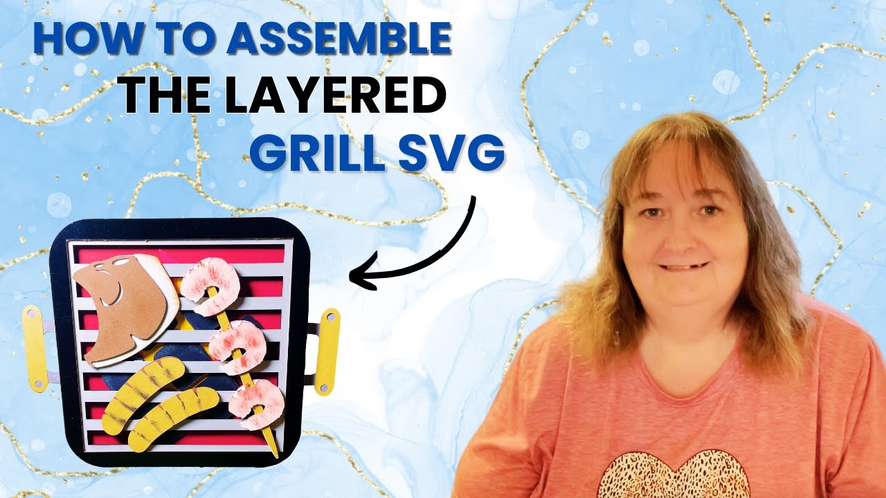 Let's Make Some Summer Fun With This Layered BBQ Grill! #cricutcrafts # ...