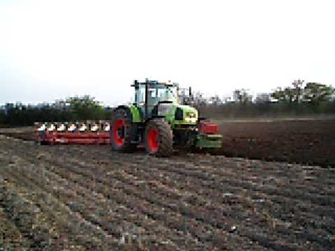 Claas Ares 836 RZ - YouTube