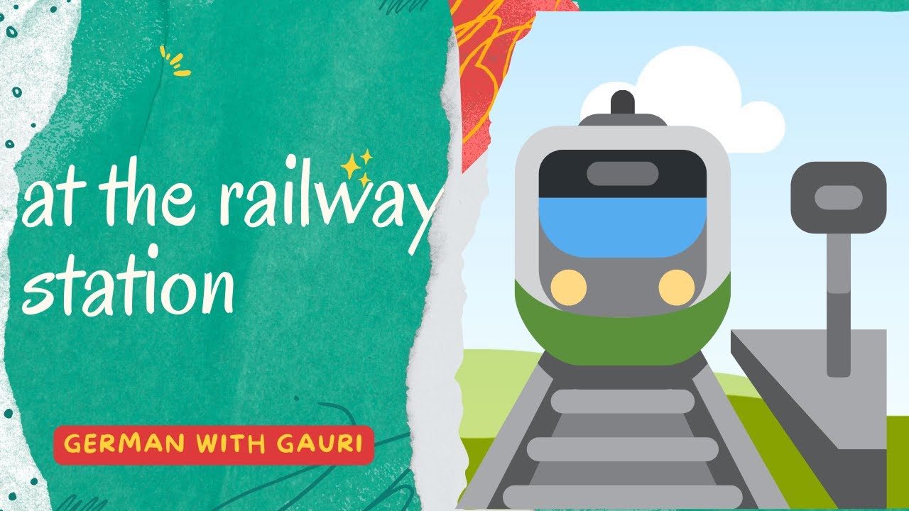 Dialogue at the Railway Station | German for Beginners - YouTube