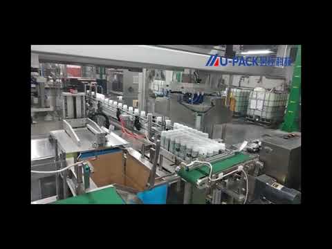 case packer for bottles - YouTube