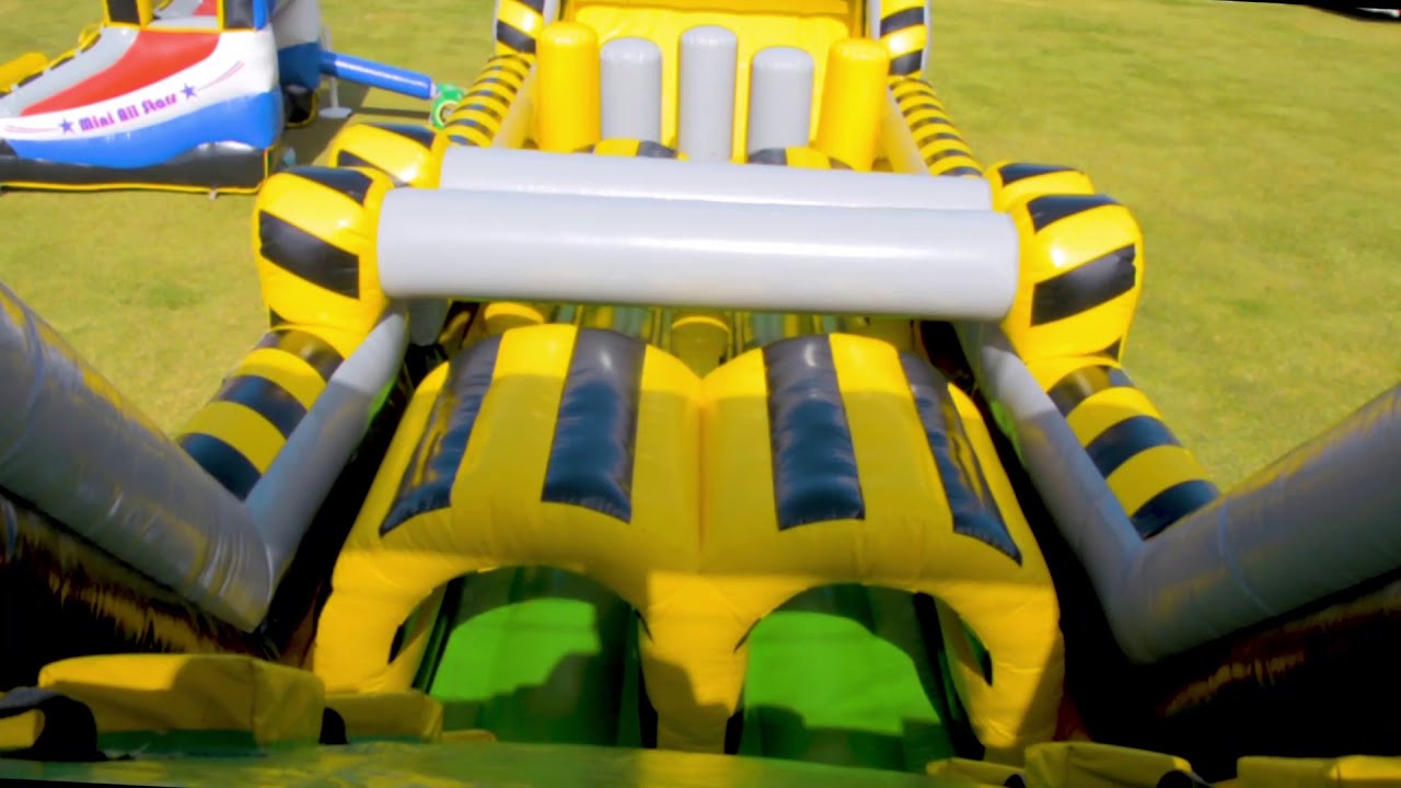 70 foot Nuclear Obstacle Course - Kissimmee - Orlando - YouTube