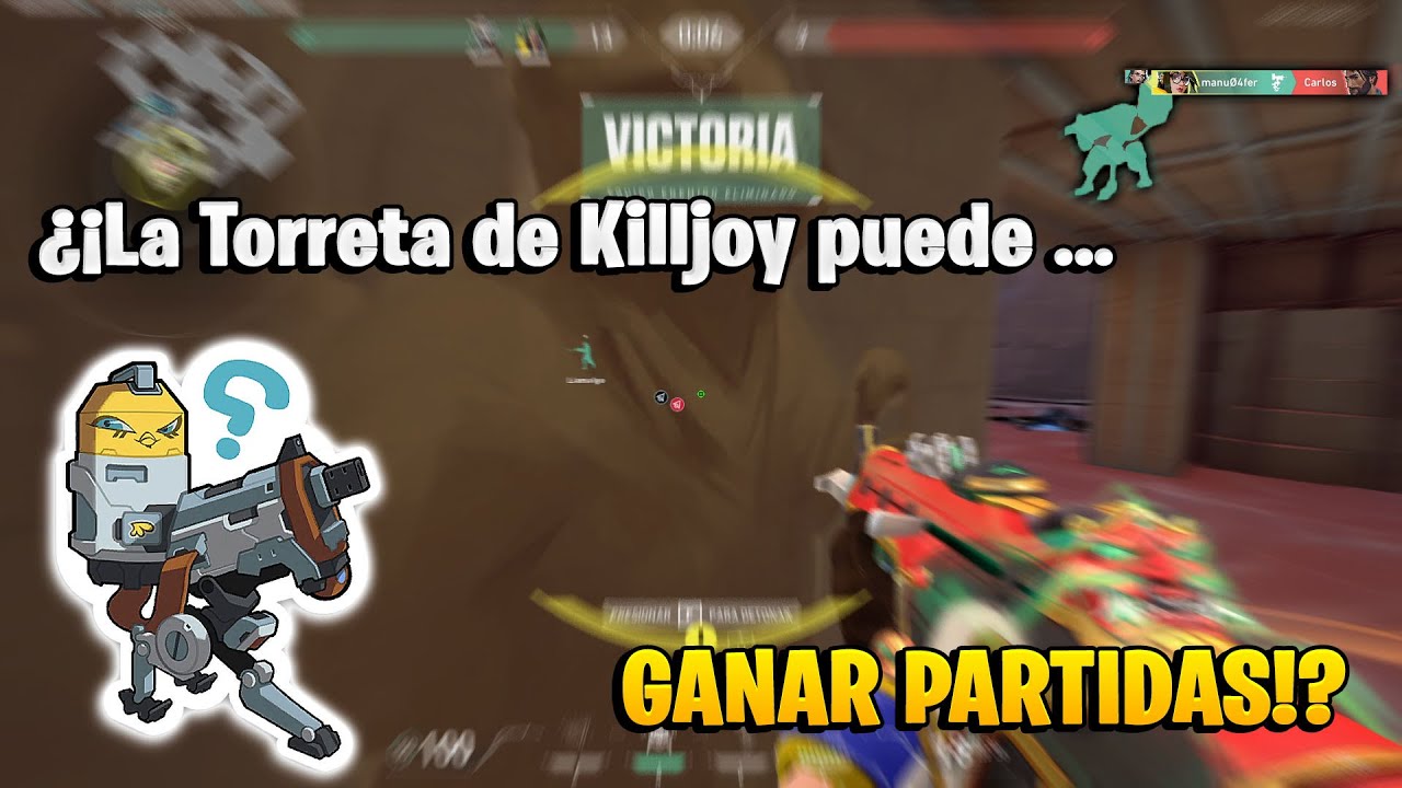 ES POSIBLE GANAR CON LA TORRETA DE KILLJOY!? | Valorant - YouTube