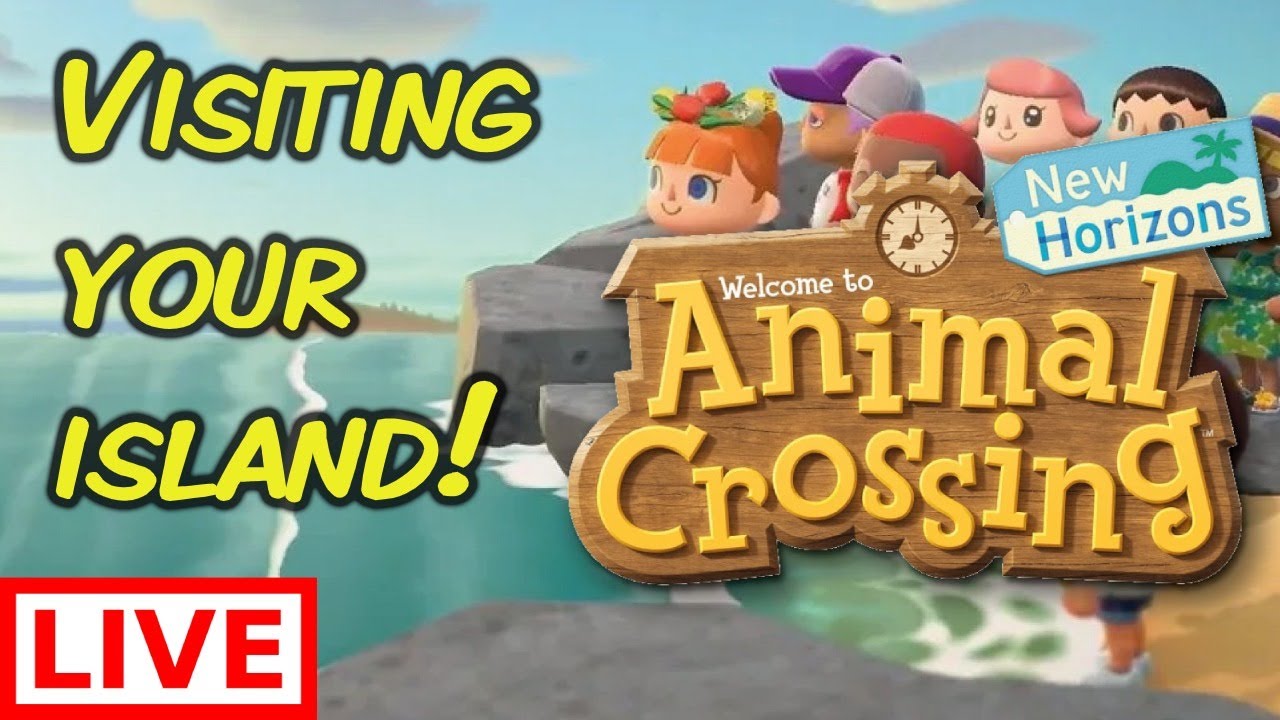 ACNH Island Showcase and Live Trade Party - YouTube