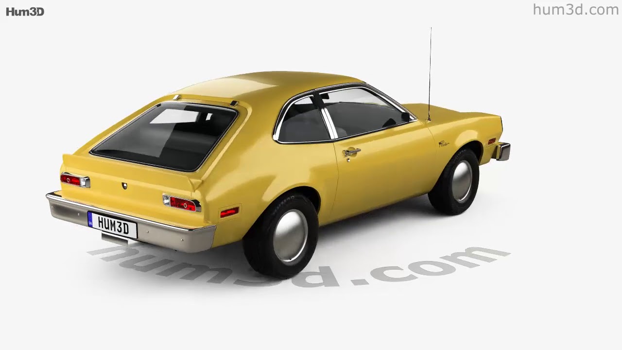 Ford Pinto hatchback 1976 3D model by 3DModels.org - YouTube
