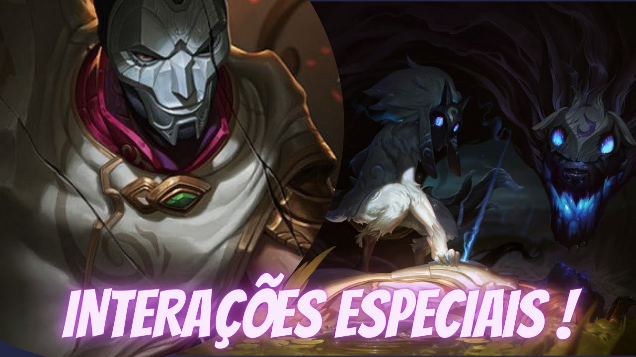 [ INTERAÇÕES ESPECIAIS ] JHIN & KINDRED #leagueoflegends - YouTube