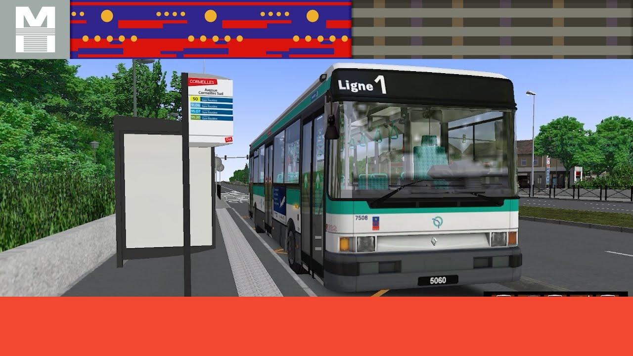 [Bus Tlse/OMSI 2] Semvat : Trajet en bus - Renault R312 Ex-RATP 7508 ...