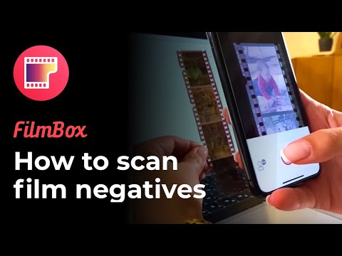 So scannen Sie Filmnegative mit FilmBox