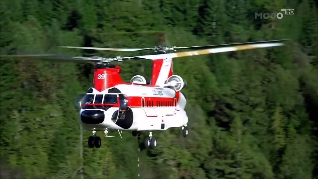 Helicopter Logging by Boeing CH 234 Chinook - YouTube