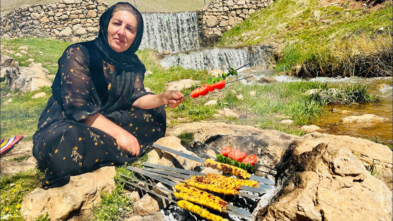 Brilliant nature, beautiful spring water, delightful cooking! "Pounded ...