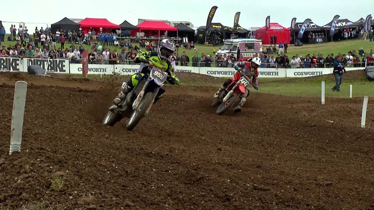 EMX 125 Round of Great Britain Race 1 Highlights - YouTube