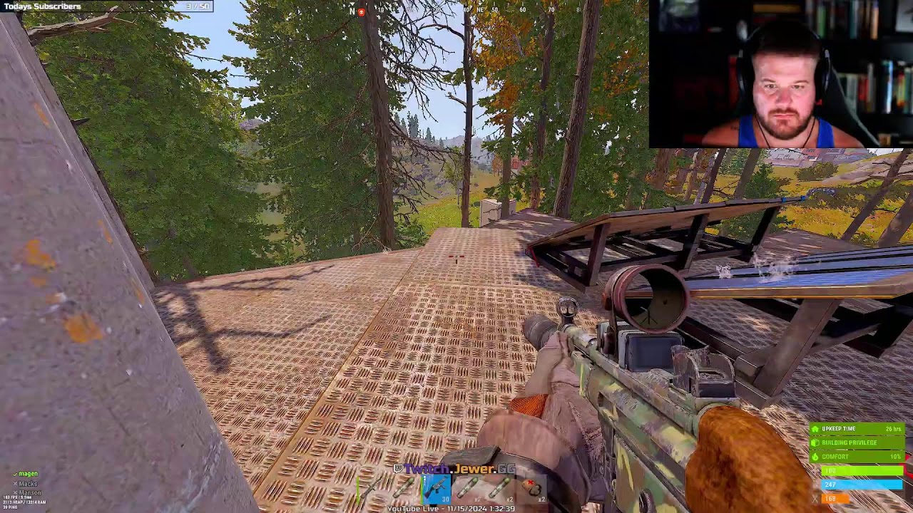 Day 2 #jewer #rust #rustgameplay #playrust - YouTube