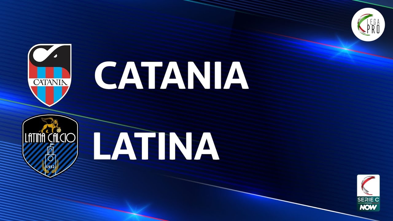 Catania - Latina 1-1 - Gli Highlights - YouTube