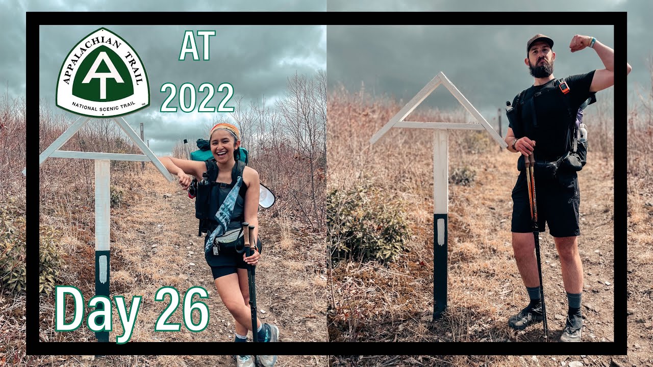 Day 26 - A very windy climb up to Snowbird Peak | Appalachian Trail ...