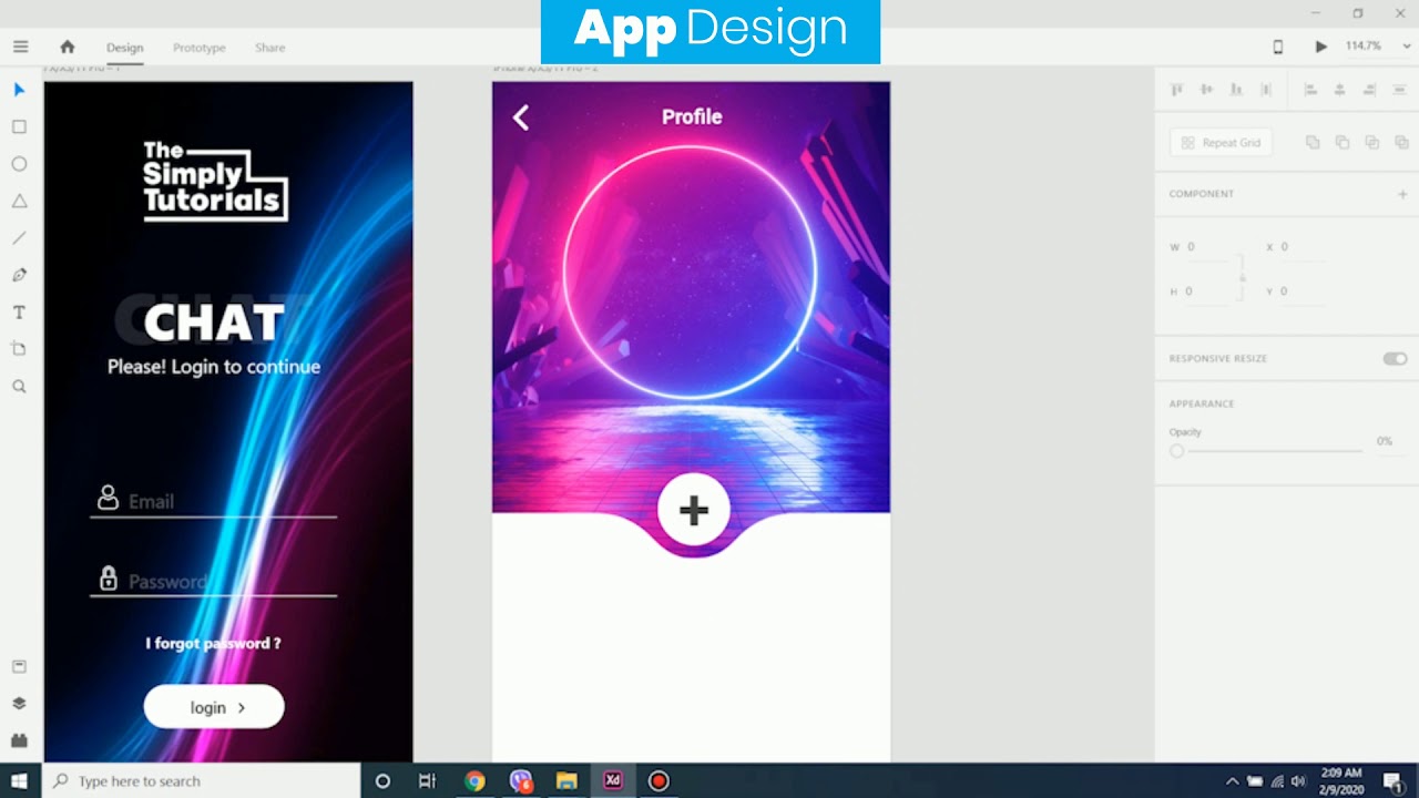 App Design Tutorial | UI Design - Excellent Mobile App Design Screens ...