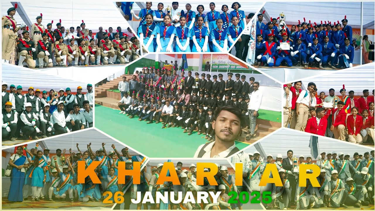 KHARIAR 26 JANUARY 2025 🇮🇳 KHARIAR REPUBLIC DAY PARADE - YouTube