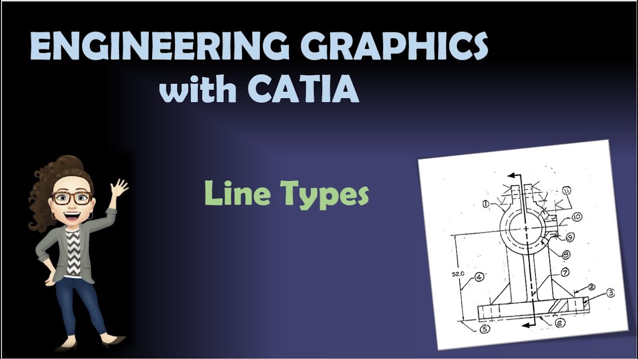 Engineering Graphics: Line Types - YouTube