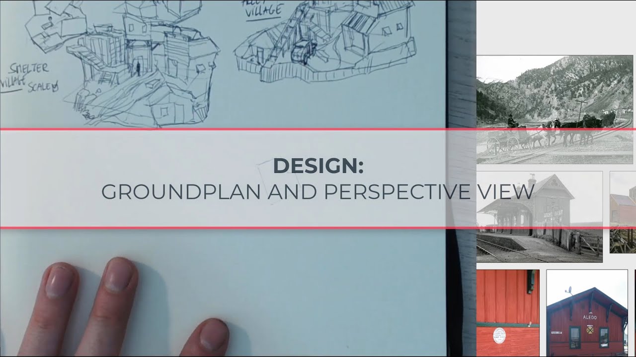 DESIGN: Groundplan and Perspective views (Horizontal Design) - YouTube
